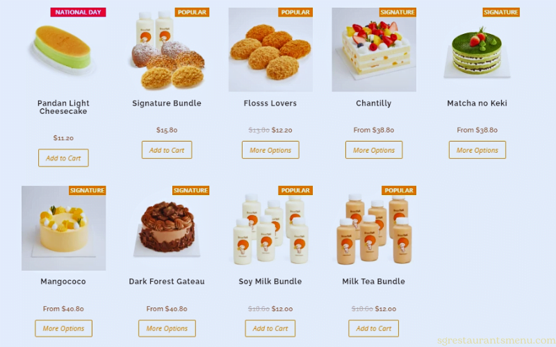 BreadTalk Menu Singapore with Prices 2024