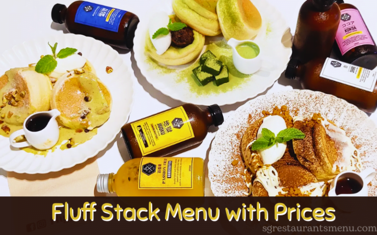 Fluff Stack Menu Prices Singapore (Updated 2024)