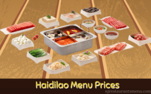 Haidilao Menu Prices Singapore 2025