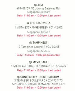 Isteaks Menu Singapore 2025 – Happy Hour & Weeday Lunch Specials