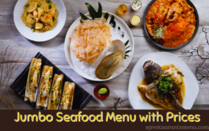 Jumbo Seafood Menu Prices Singapore (Updated 2024)