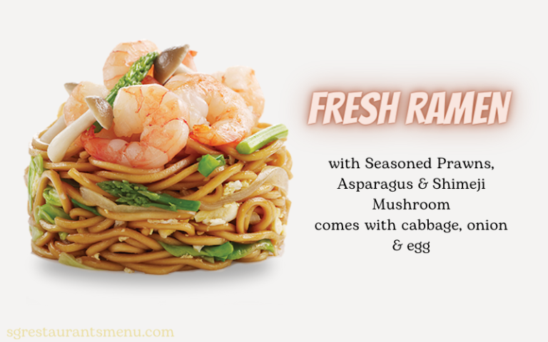 Wok Hey Menu Singapore With Updated Prices 2025