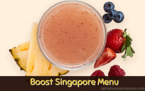 Boost Menu Prices Singapore 2025 – Promotions & Reviews!