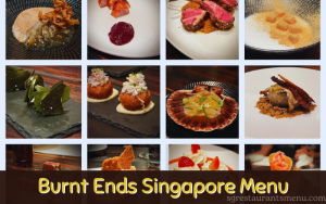 Burnt Ends Menu Singapore Prices 2025 - Updated Deals