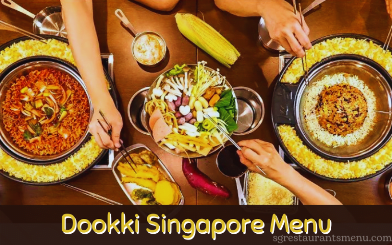 Dookki Menu Singapore With Price List (Updated 2024)