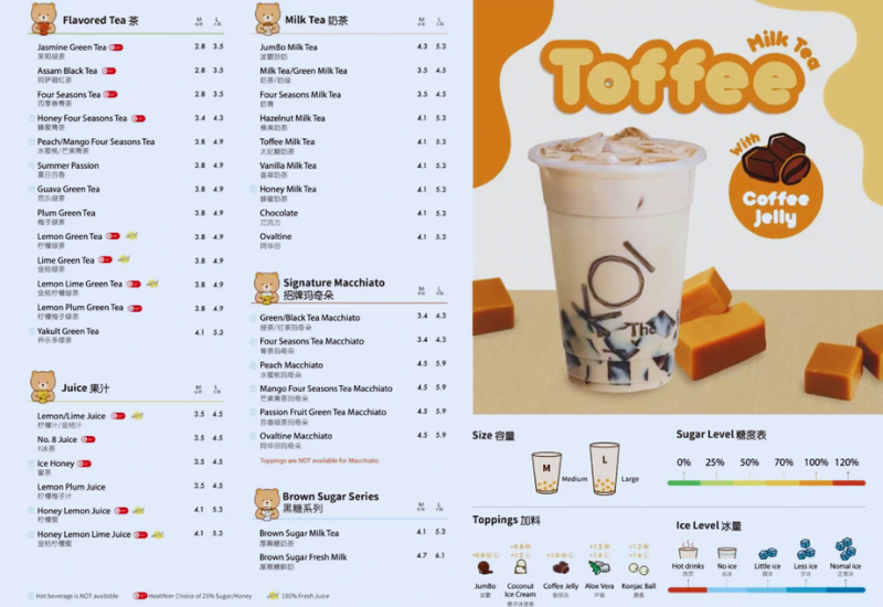 Koi Menu with Prices - Outlets & Hours Singapore 2023