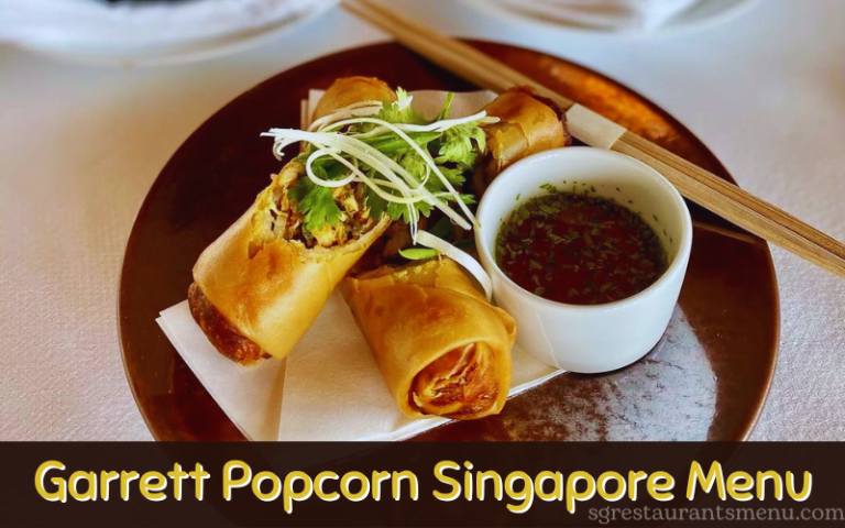 Spago Menu Singapore With Prices 2024 - Promotions & Deals