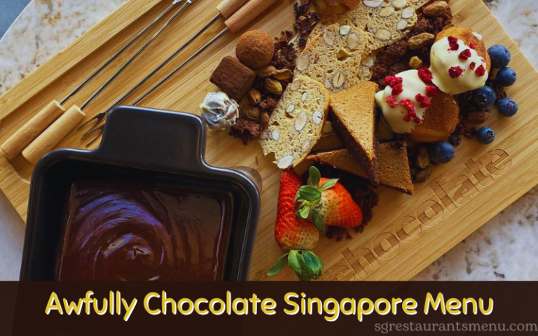 Awfully Chocolate Menu Singapore With Prices (Updated 2024)