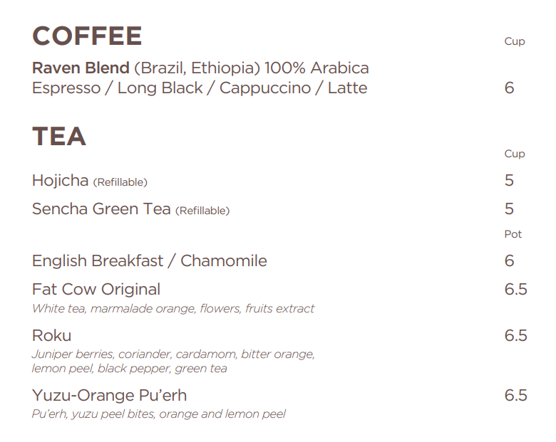 Fat Cow Menu Singapore With Prices 2024