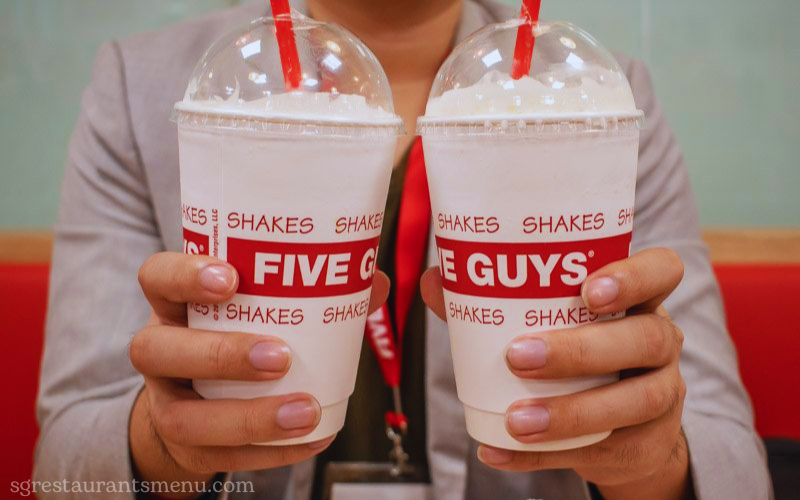 Five Guys Menu Prices- Outlets & Hours Singapore 2024