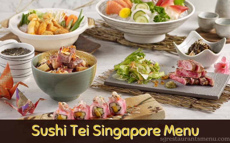 Sushi Tei Menu Prices Singapore 2024 - Promotions & Membership