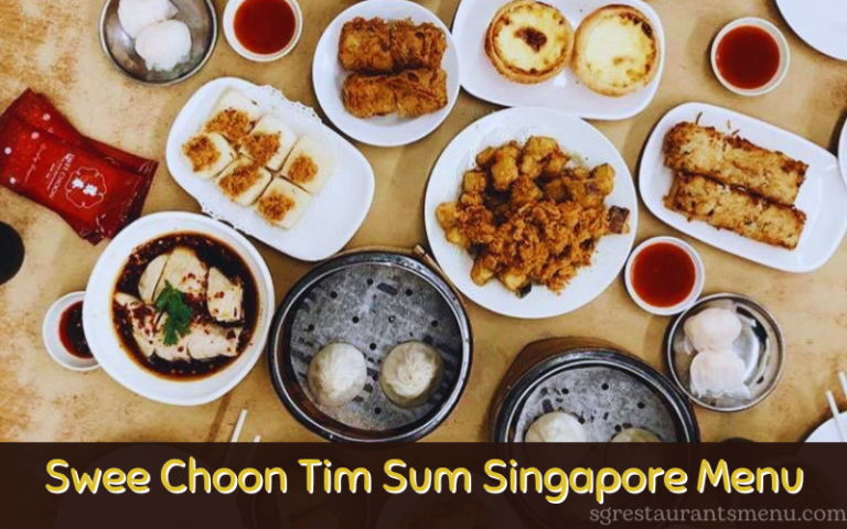 Swee Choon Menu Prices Singapore (Updated 2025)