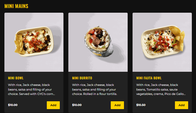 Guzman Y Gomez Menu Singapore With Prices 2023