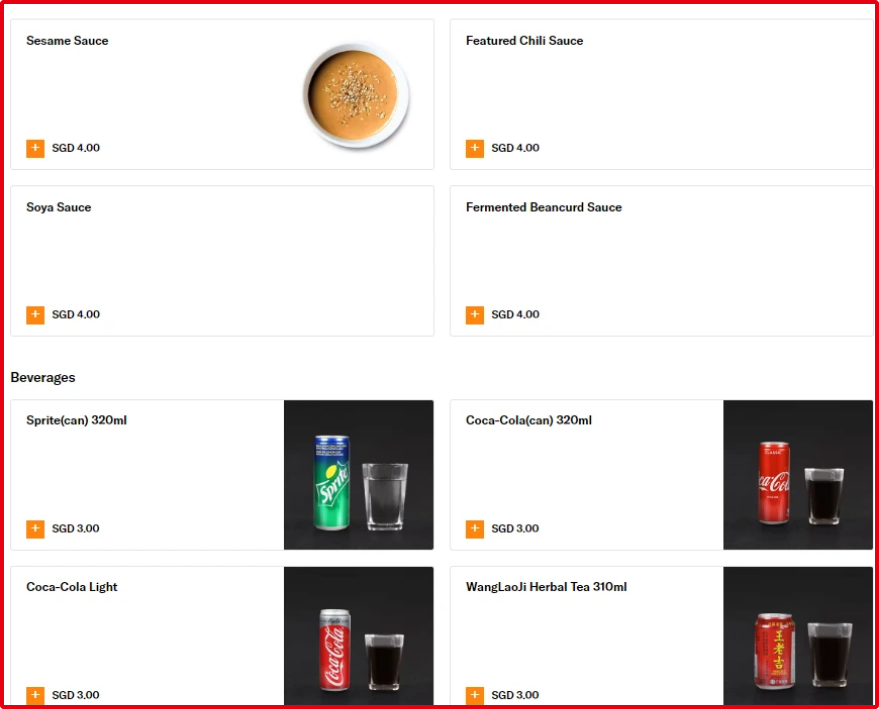 Haidilao Menu Singapore with Prices 2023