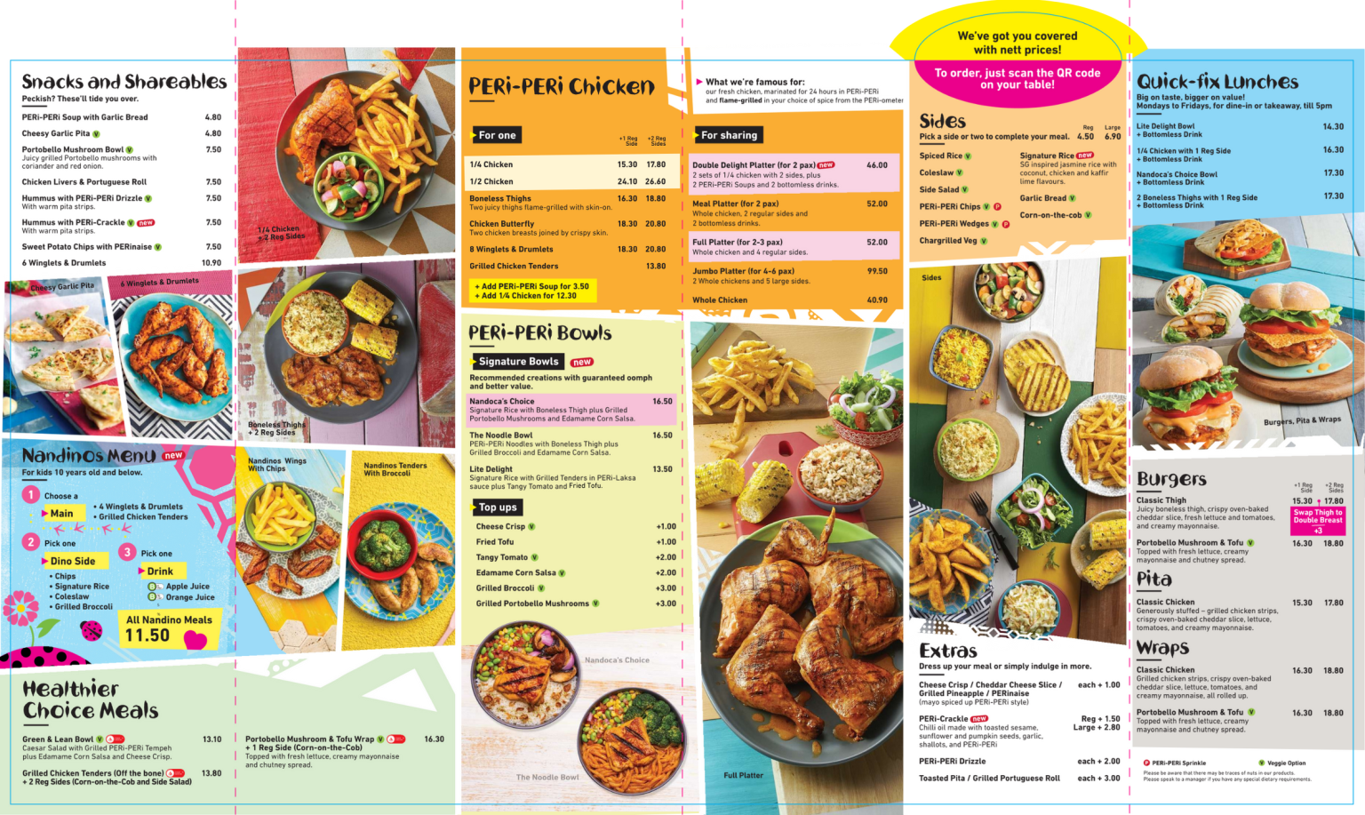 Nando’s Menu Prices in Singapore 2025 – Promo & Reviews