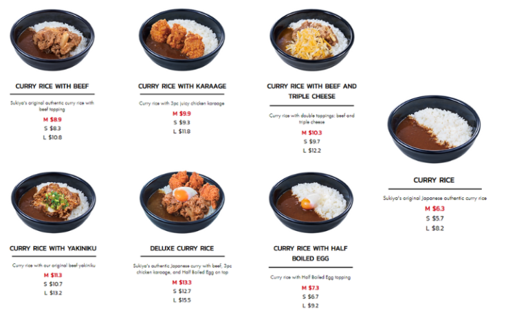 Sukiya Menu Singapore With Prices (Updated 2024)