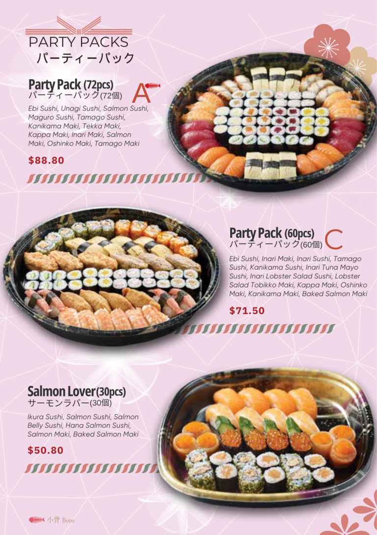 Sushi Tei Menu Prices Singapore 2024 - Promotions & Membership