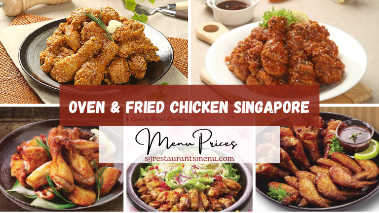 Singapore Restaurants Menu