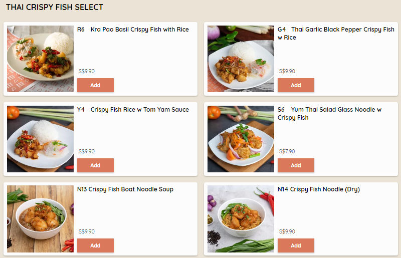 Saap Saap Thai Menu Singapore with Updated Prices 2024