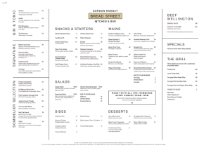 Bread Street Kitchen Menu Singapore With Prices (Updated 2024)