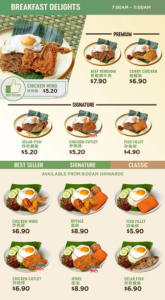 Crave Nasi Lemak Menu Singapore With Prices (Updated 2024)