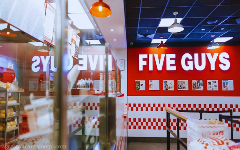 Five Guys Menu Prices 2025 - Promotion & Reviews