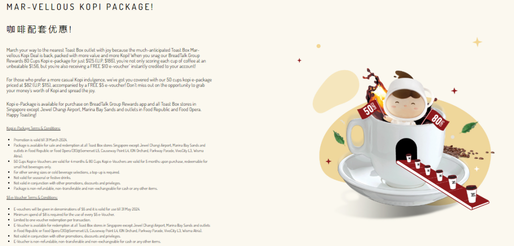 Toast Box Menu Singapore With Prices 2024