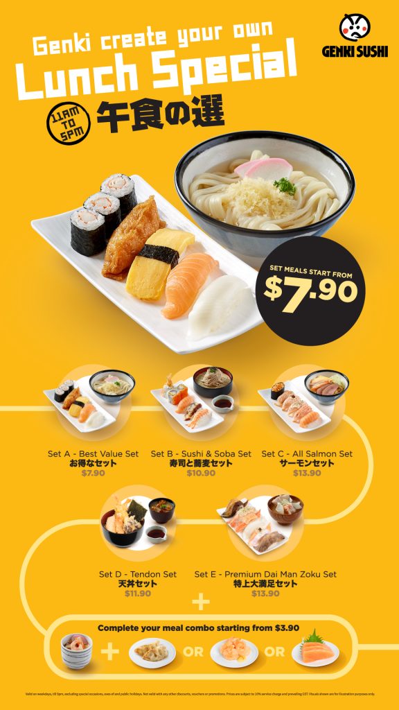Genki Sushi Menu Prices Singapore 2024 - Promos & Membership