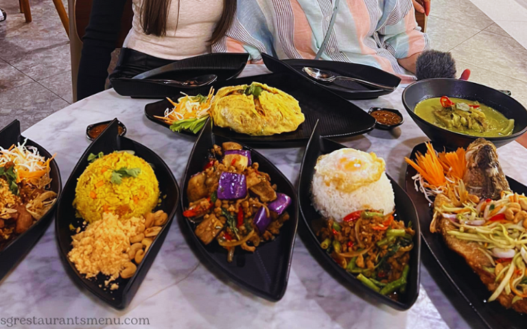 Thai Dynasty Menu Singapore With Prices 2025