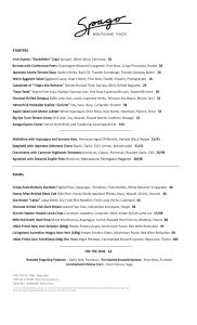 Spago Menu Singapore With Prices 2024 - Promotions & Deals