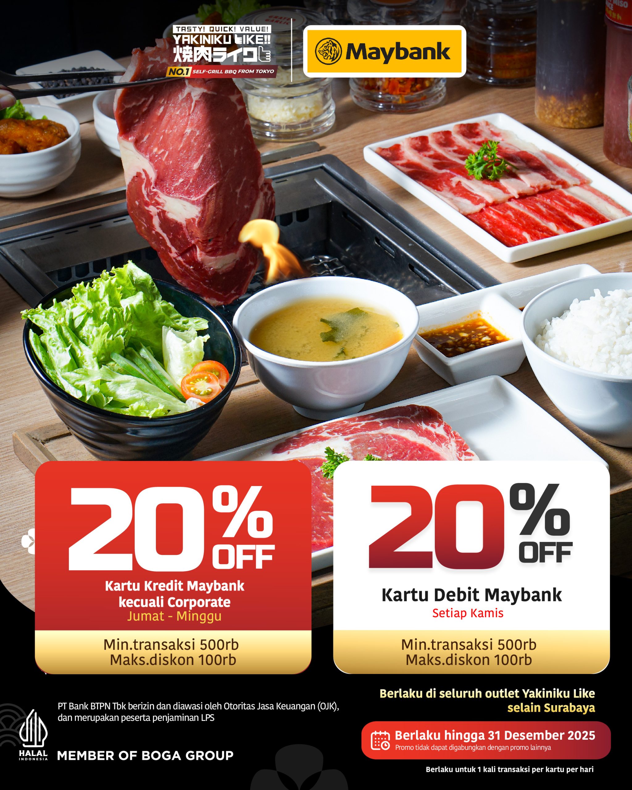 Yakiniku Like Menu Singapore Prices - Updated 2025