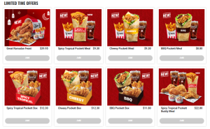 KFC Singapore Menu Prices 2025 – Promo Codes & Reviews