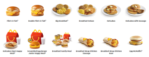 McDonald's Singapore Menu with Prices 2025
