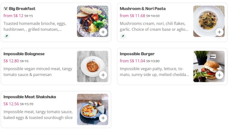 Sun Ray Cafe Menu Singapore With Price (Updated 2025)