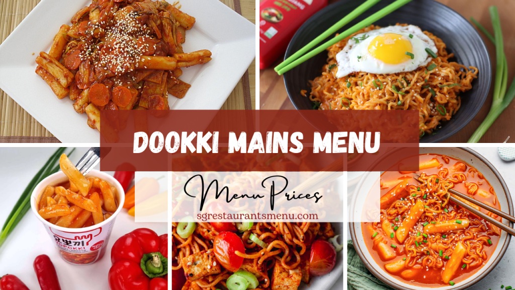 Mamma Mia Menu Singapore with Prices 2025 and Deals