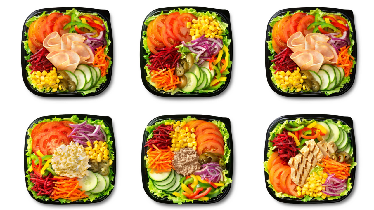 Subway Salads Menu With Price 2025