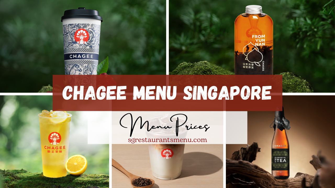 Chagee Menu Singapore 2025 – Prices & Top Picks